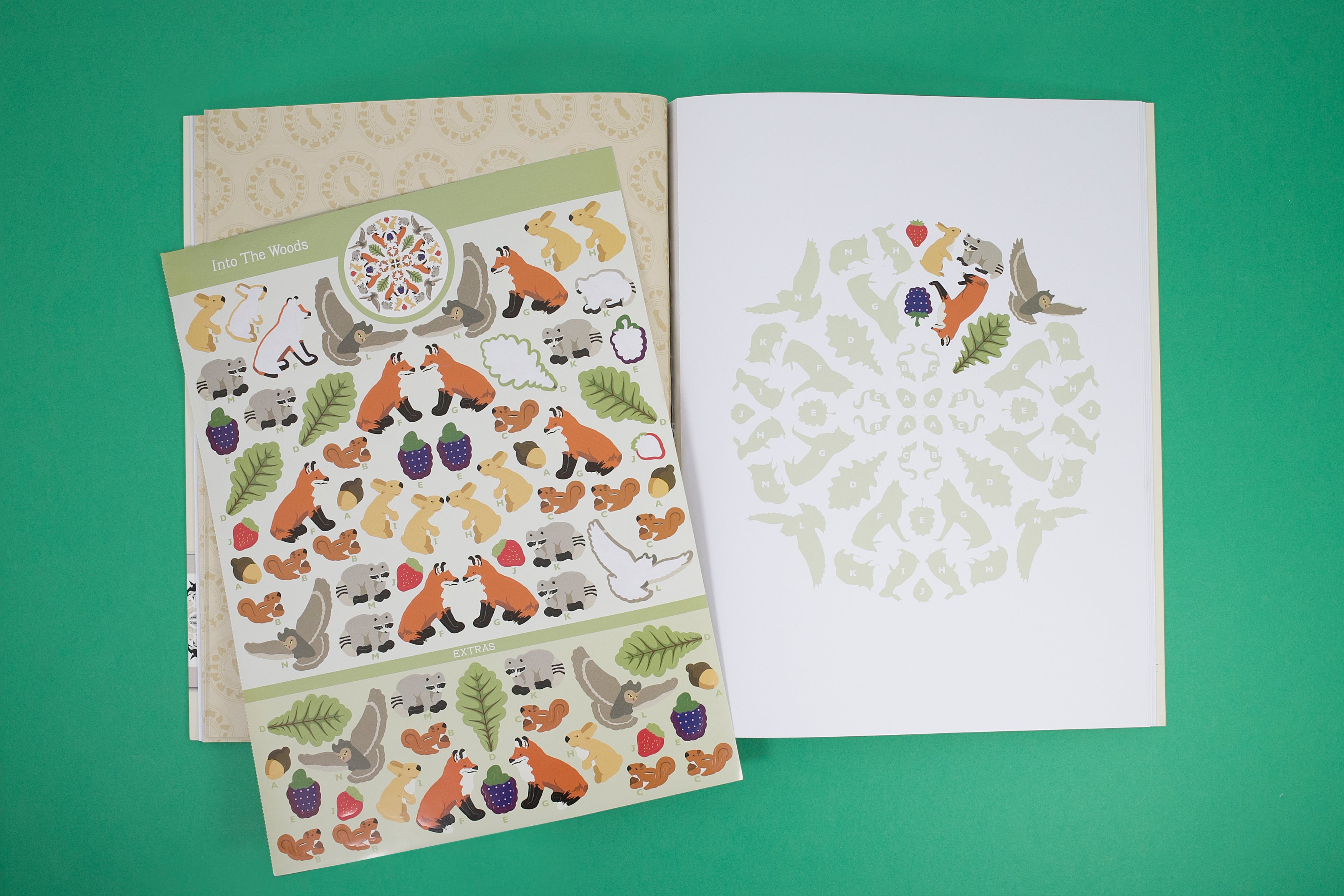 Animals All Around Sticker Kaleidoscopes™ Book - Mrs. Grossman's